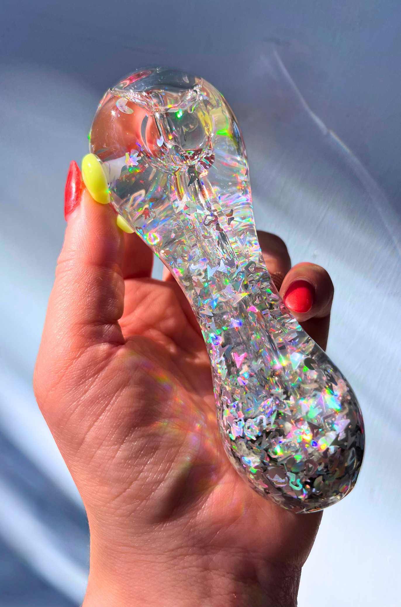 Confetti Dream Glycerin GLOW Pipe – SWL