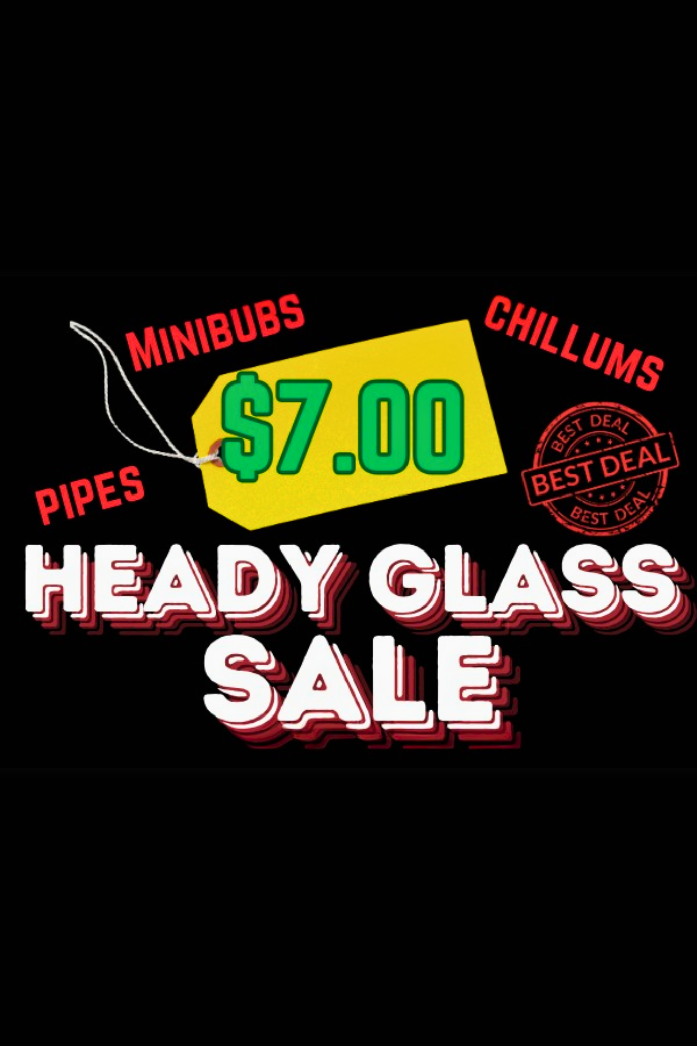 $7 Heady Glass Sale – SWL
